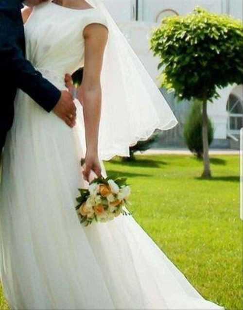Свадебное платье (40-42 размер)
