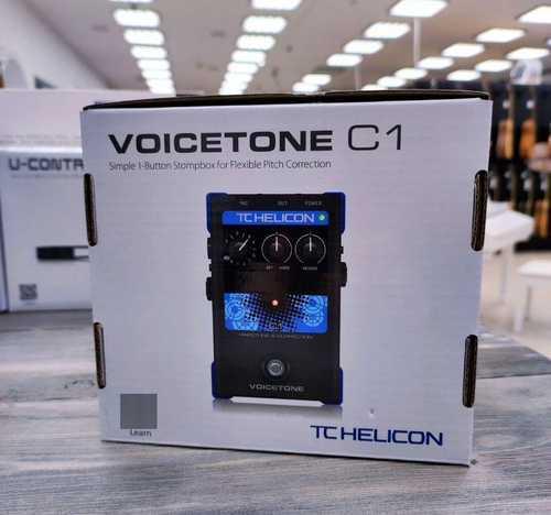 Вокальная педаль автотюн TC Helicon VoiceTone C1