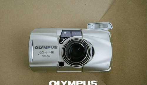 Пленочный фотоаппарат Olympus mju III wide 100