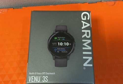 Смарт часы garmin venu 3s серые новые