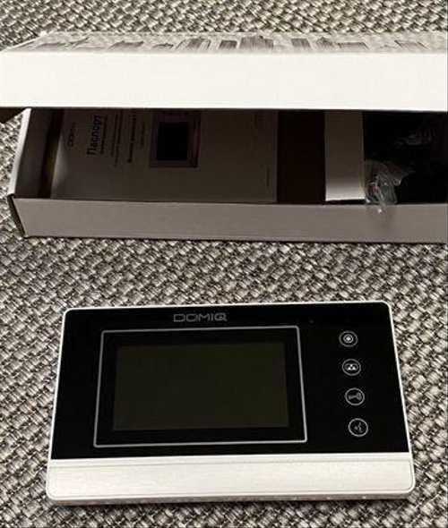 Видеодомофон domiq 4,3” комплект монитор и панель