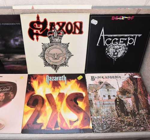 Nazareth, Hendrix, Doors, Fargo, Saxon, Accept