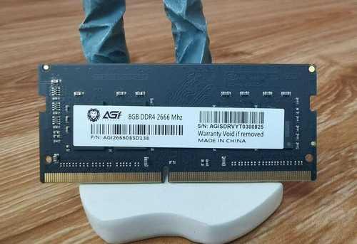 Оперативная память для ноутбука DDR4 8gb Новая