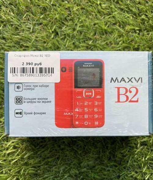 Maxvi B2 RED новый