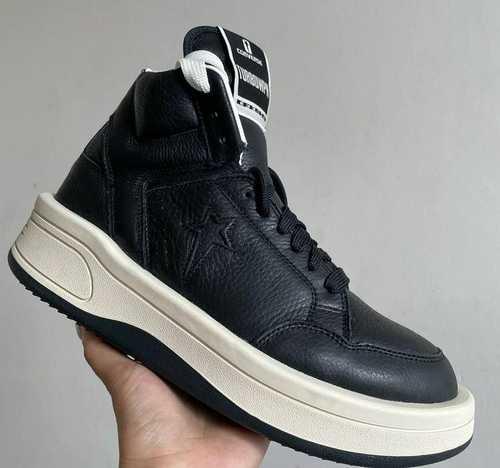 Кроссовки Rick Owens x Converse Turbowpn Mid Black