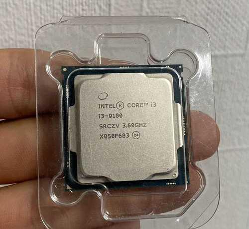 Процессор i3 9100 (4 ядра, видеоядро)
