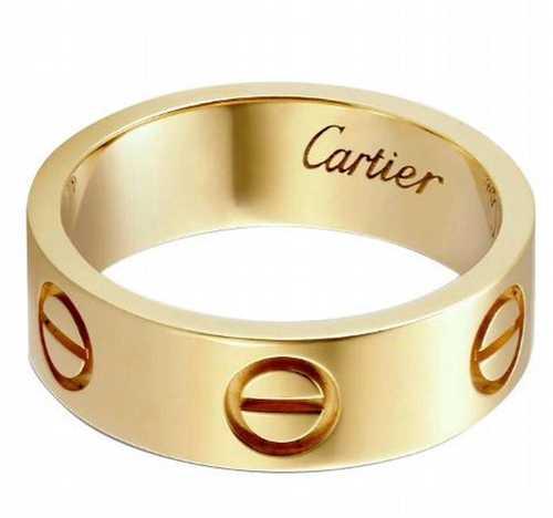 Кольцо Cartier love Ring Classic Model Yellow Gold (size 57) CRB4084657