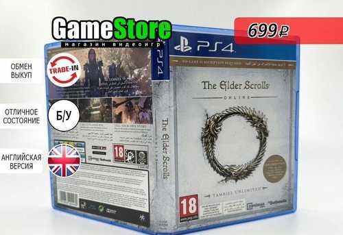 The Elder Scrolls Online (PS4, английская ве б/у