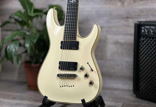 2010 Schecter Blackjack ATX C-7 Aget White Korea