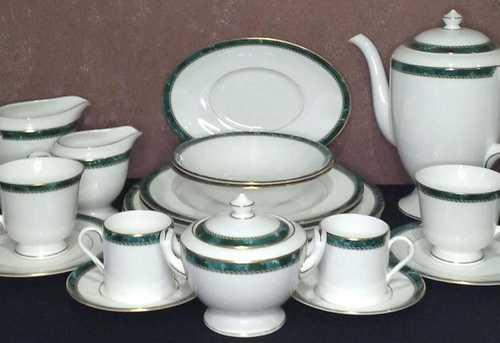 Сервиз на 2 персоны Royal Worcester Medici-Green