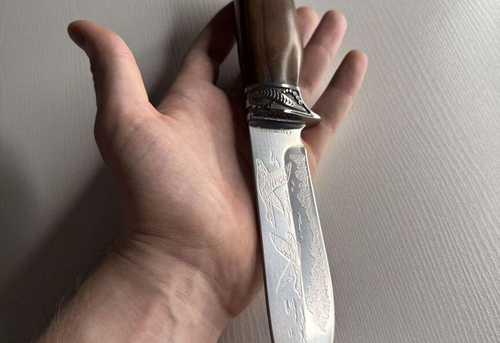 Нож охотник с утками стая