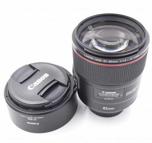 Объектив Canon EF 85mm f/1.4 L IS USM состояние 5