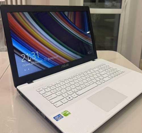 Ноутбук asus X75VB (X75VB-TY008D) Белый