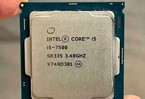 Процессор intel core i5 7500 3.40 Ghz