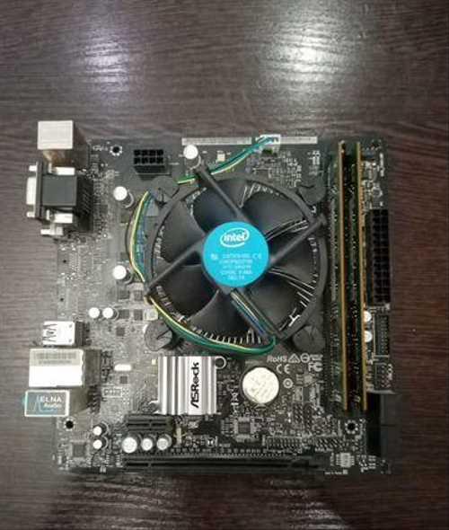 Комплект iTX сокет 1155 v2