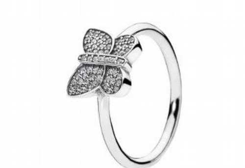 Кольцо Pandora с бабочкой,оригинал
