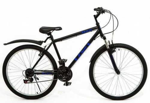 Велосипед maks 26" Leon V-brake черный (2022)