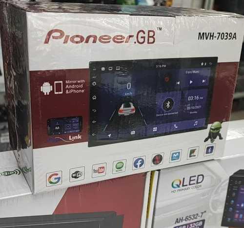 Магнитола pioneer gb 2 дин андройд 7дюймов 2/32гб