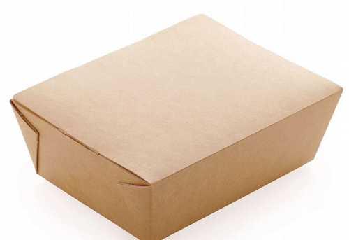 Картонная коробка ланч-бокс