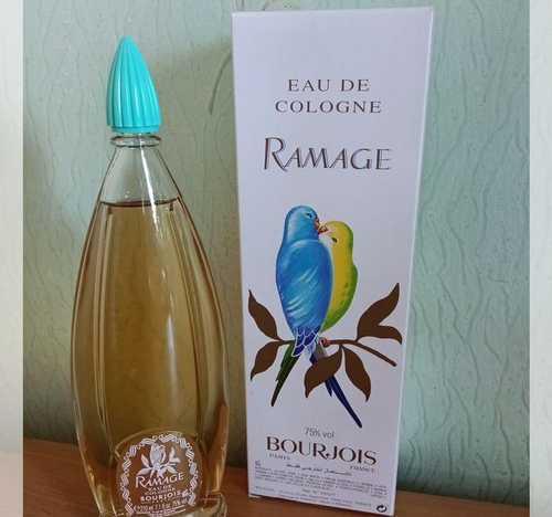 Eau de cologne Ramage от Bourjois винтаж