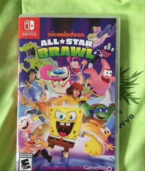 Продаю игру nickelodeon all-star brawl