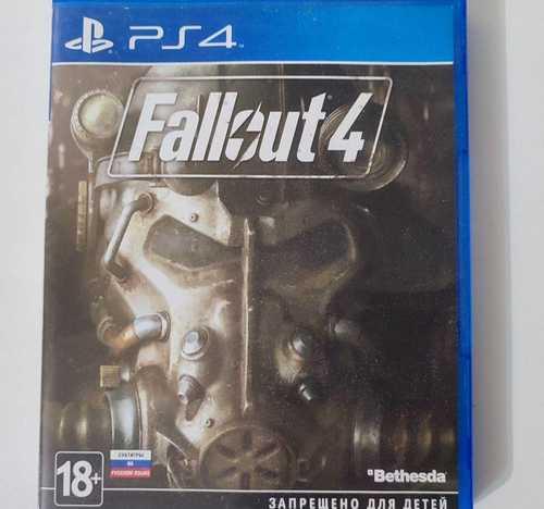 Fallout 4 ps4 диск с русскими субтитрами