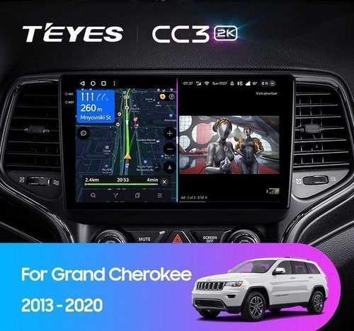 Магнитола Teyes CC3 2K 4/64 Grand Cherokee 13-20