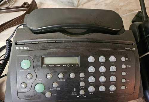 Телефон-факс автоответчик Philips HFC 171
