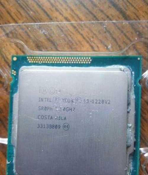 Процессор xeon e3 1220v2