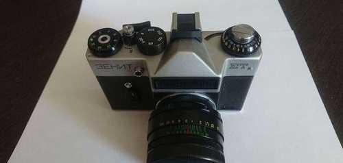 Фотоаппарат Zenit Et с оптикой Helios 44-2