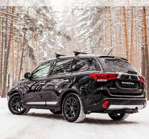 Литые диски R18 на Mitsubishi Outlander