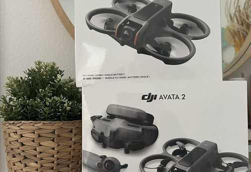 В наличии DJI Avata 2 Fly More Combo (1 и 3 акб)