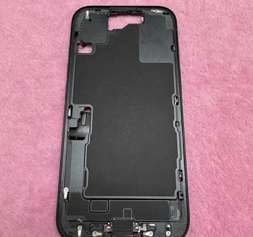 Корпус(рамка) iPhone 16 Black оригинал с разбора