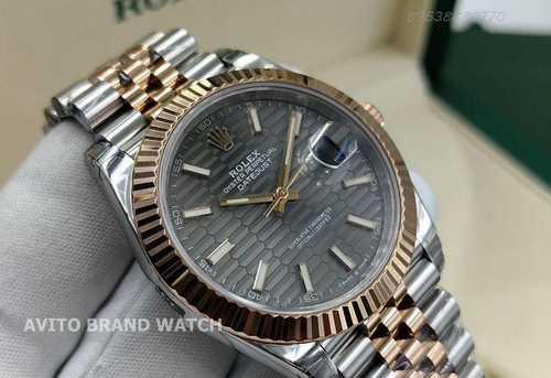 Часы Rolex Datejust 41 Everose Rolesor Fluted