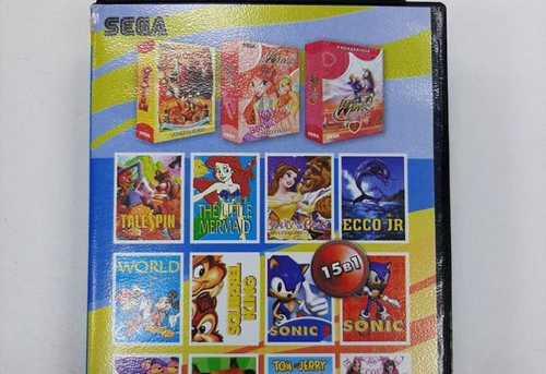 Картридж Sega 15в1