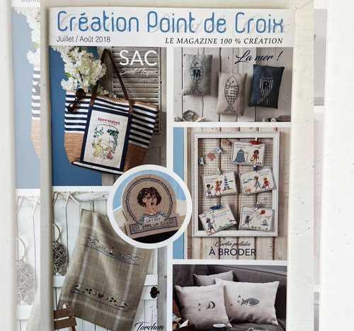 Журнал Creation point de croix