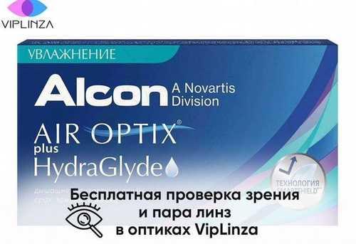Контактные лины Air Optix HydraGlyde 6 доставка