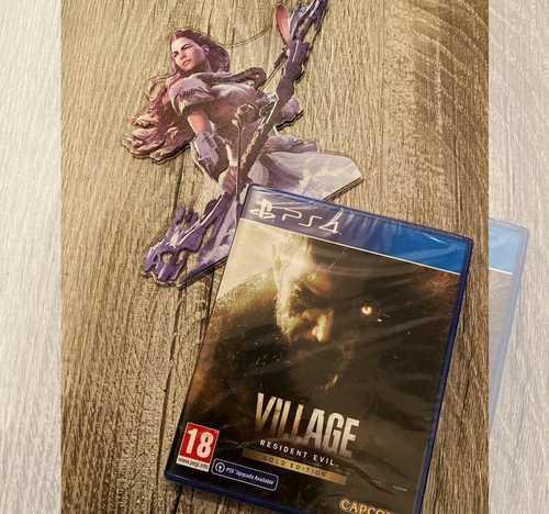 Resident evil village 8 ps4 новый диск