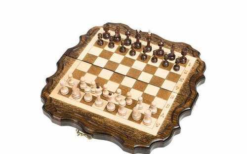 Настольная игра Шахматы фигурные резные