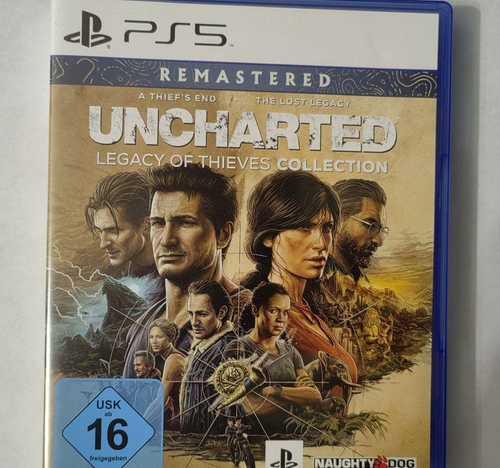 Uncharted наследие воров коллекция ps5