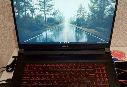 Игровой ноутбук MSI Katana gf76 i7, rtx 3060, 32gb