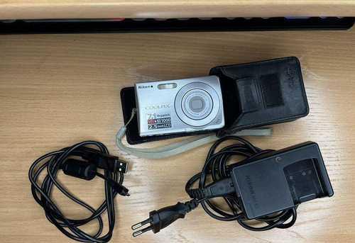 Компактный фотоаппарат nikon coolpix s 200