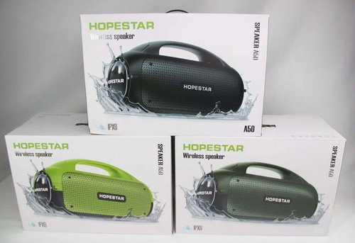 Портативная колонка Hopestar A50 с микрофоном