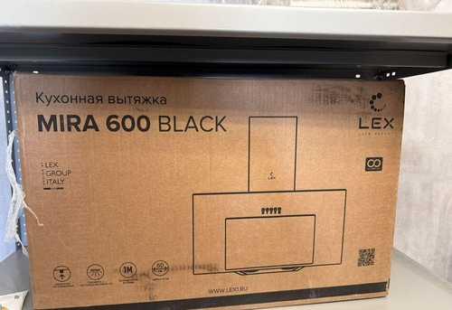 Новая вытяжка lex mira 600 black