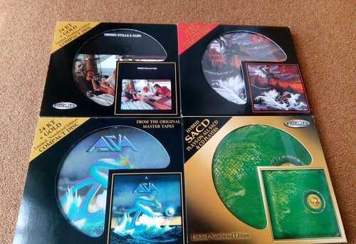 CD аудиофильские диски. Gold CD. sacd