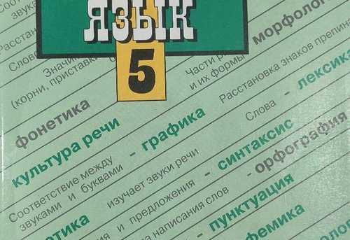 Учебник и пособия для 5 класса