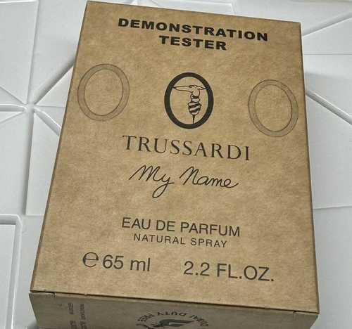 Trussardi my name тестер