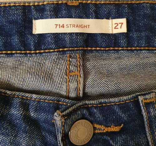 Джинсы женские levis 714 р.27