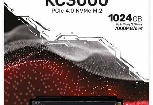 SSD 1 тб M.2 2280 Kingston KC3000 (1TB) новый