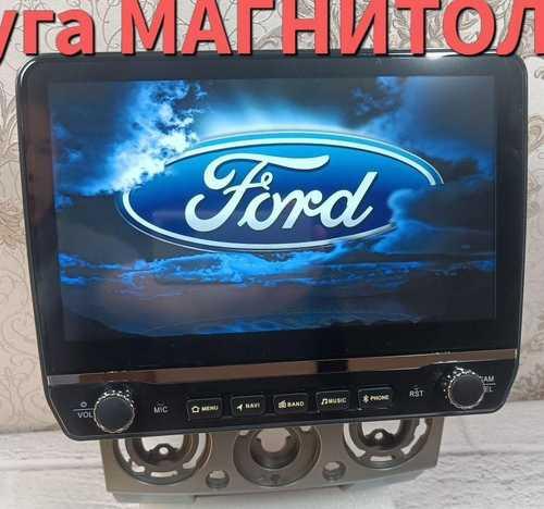 Магнитола Ford Ranger 2/32 Гб андроид новая 10,1"